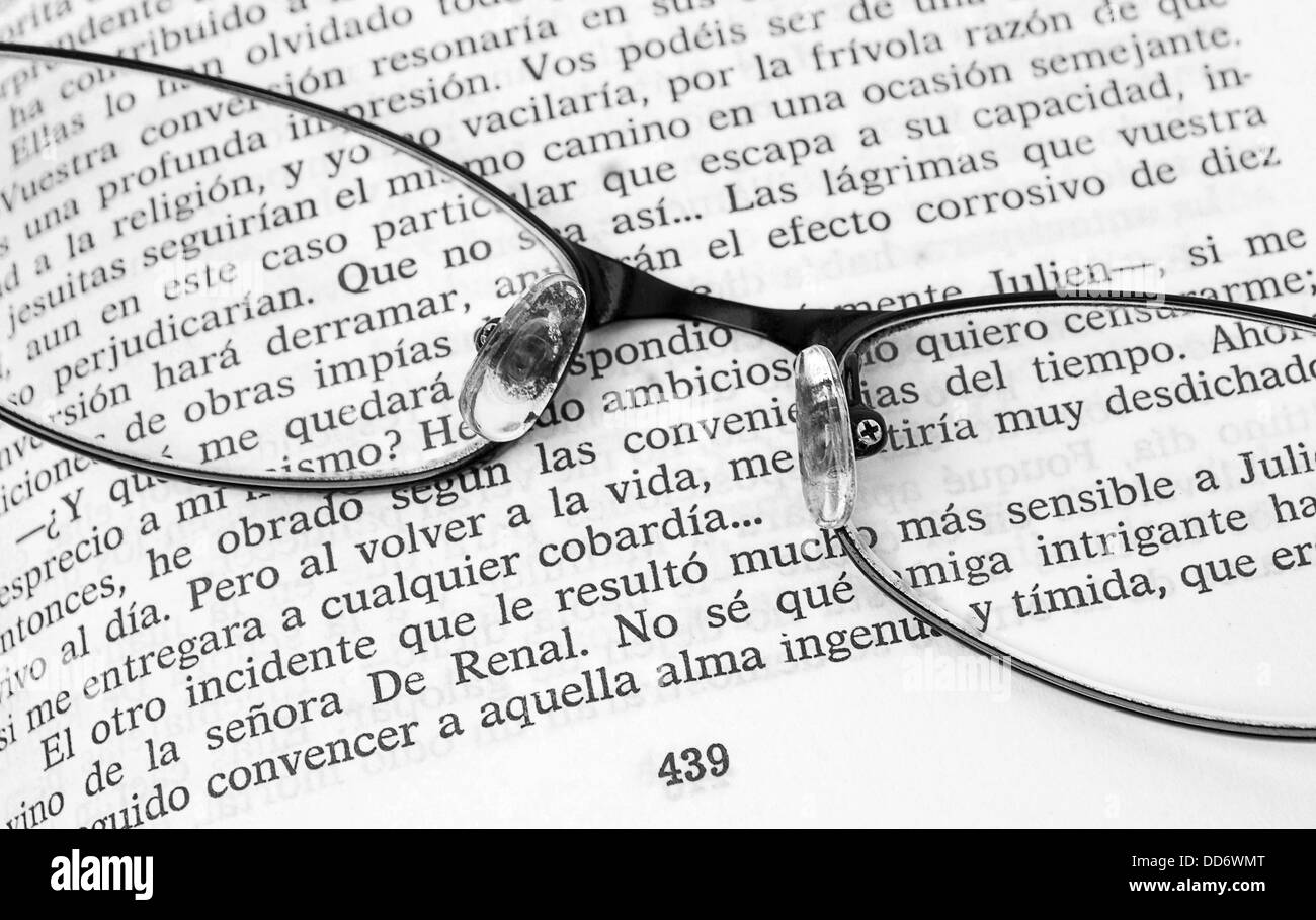 Exams literature Black and White Stock Photos & Images - Alamy