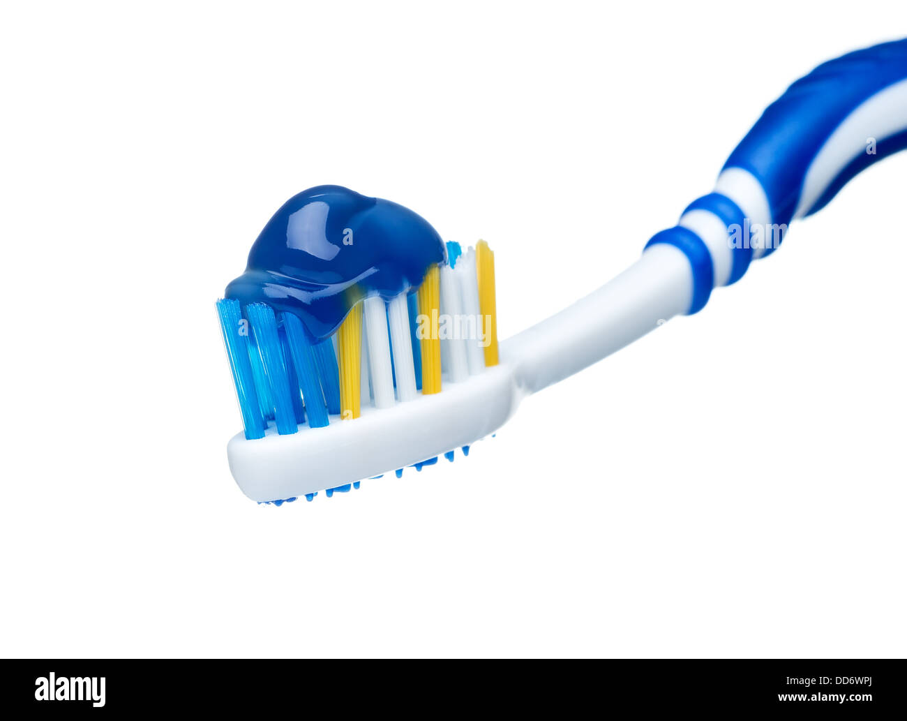 Toothbrush and toothpaste Stock Photo - Alamy