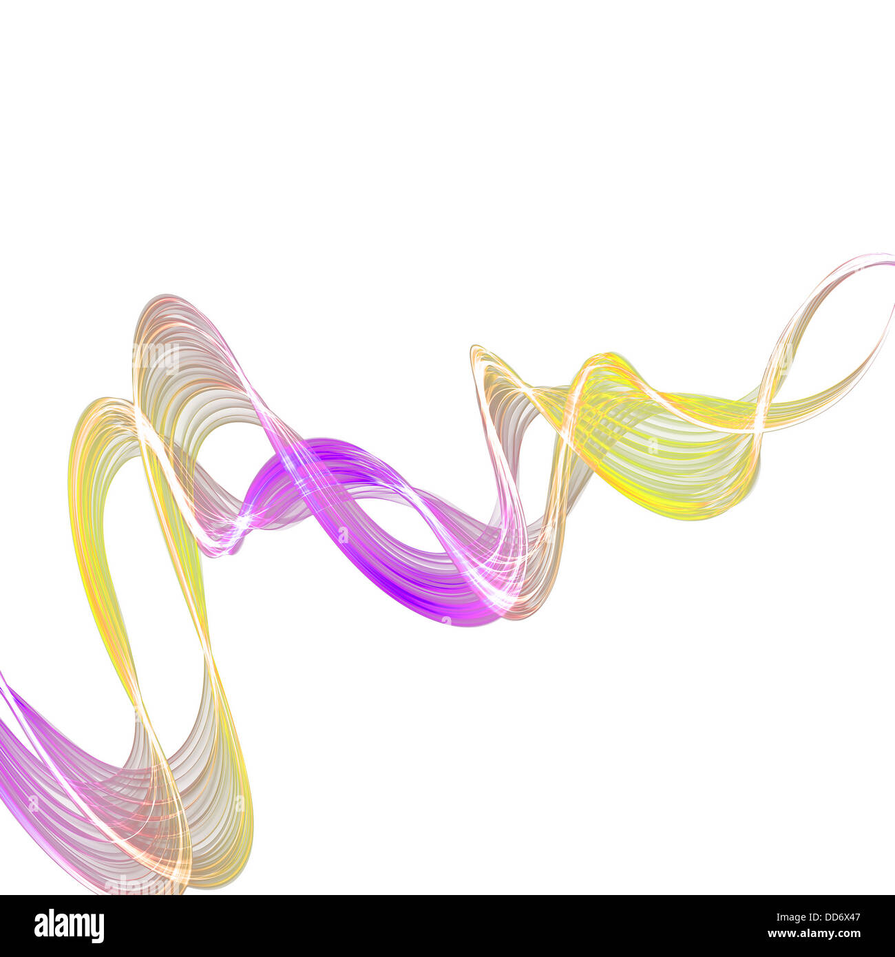 abstract colorful twisted waves Stock Photo - Alamy