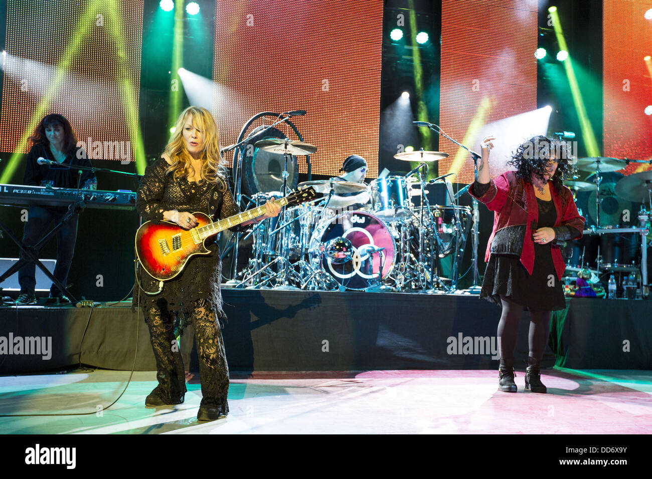 San Diego, California, USA. 26th Aug, 2013. Classic rock legends HEART ...