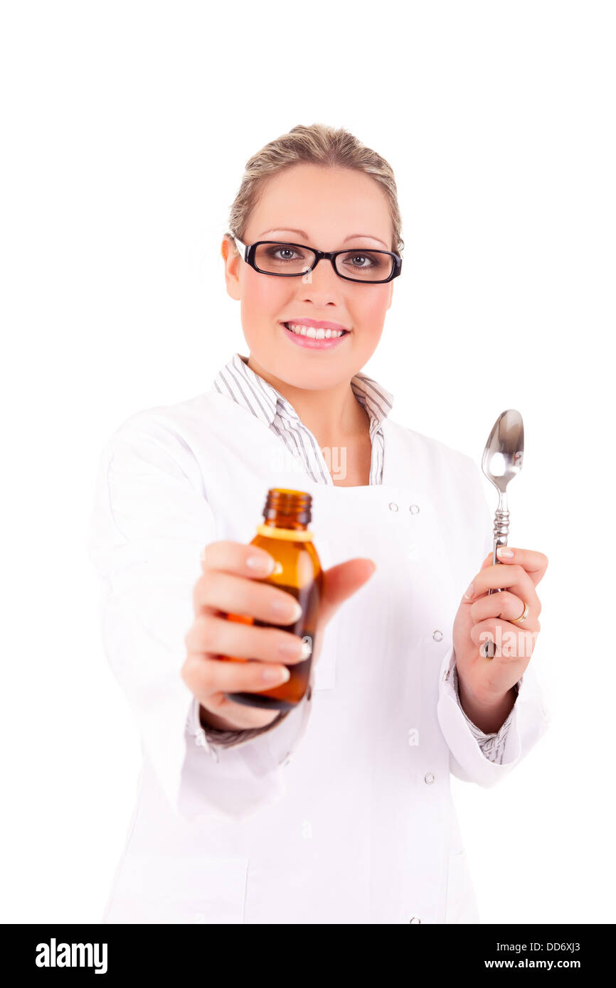 Doctor syrup hi-res stock photography and images - Alamy