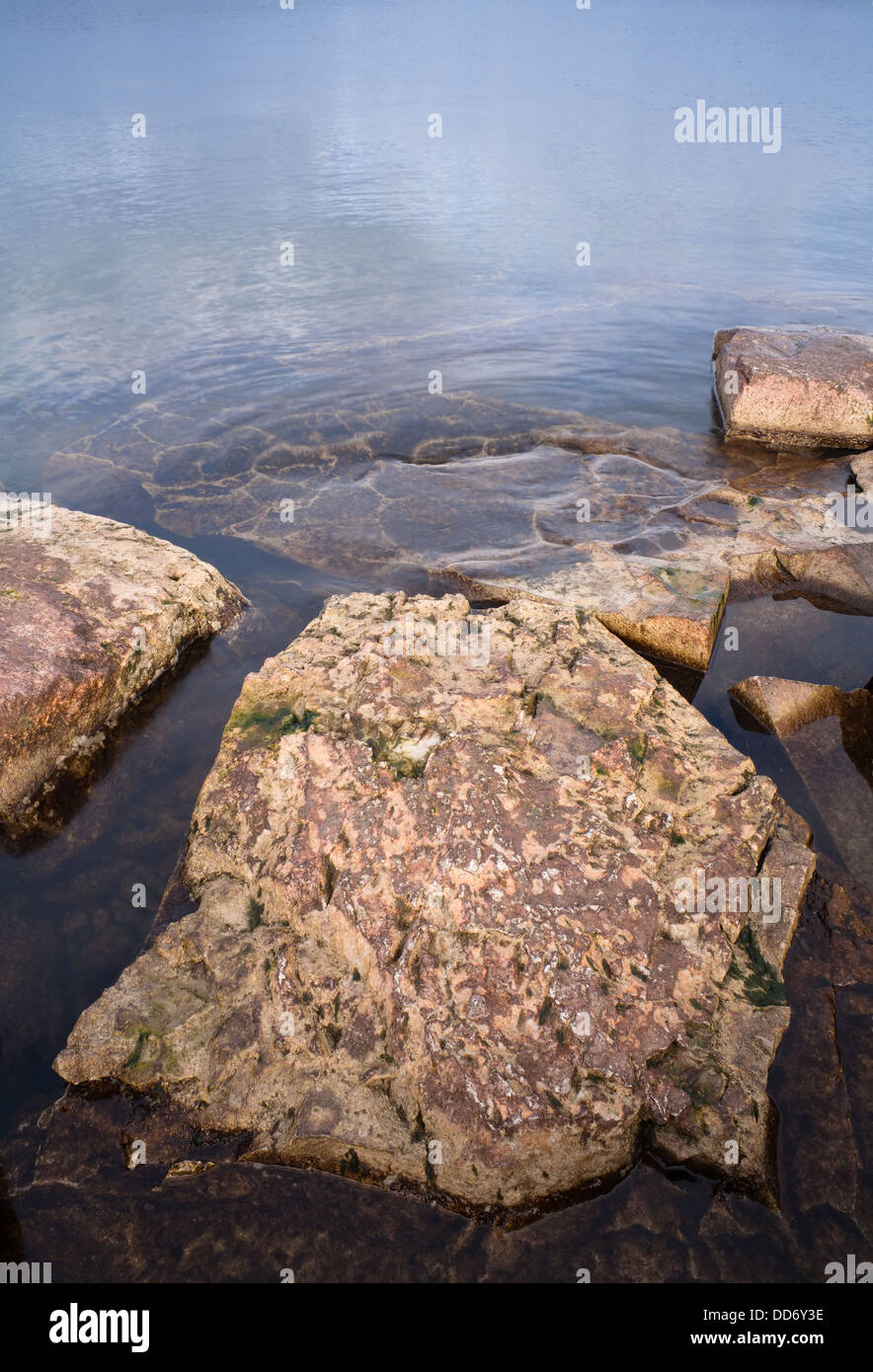 Rocks in Lake Simcoe, Ontario, Canada Stock Photo - Alamy