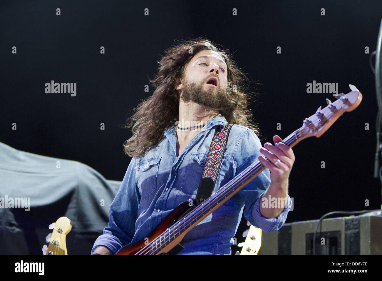 San Diego, California, USA. 26th Aug, 2013. JASON BONHAM, son of ...