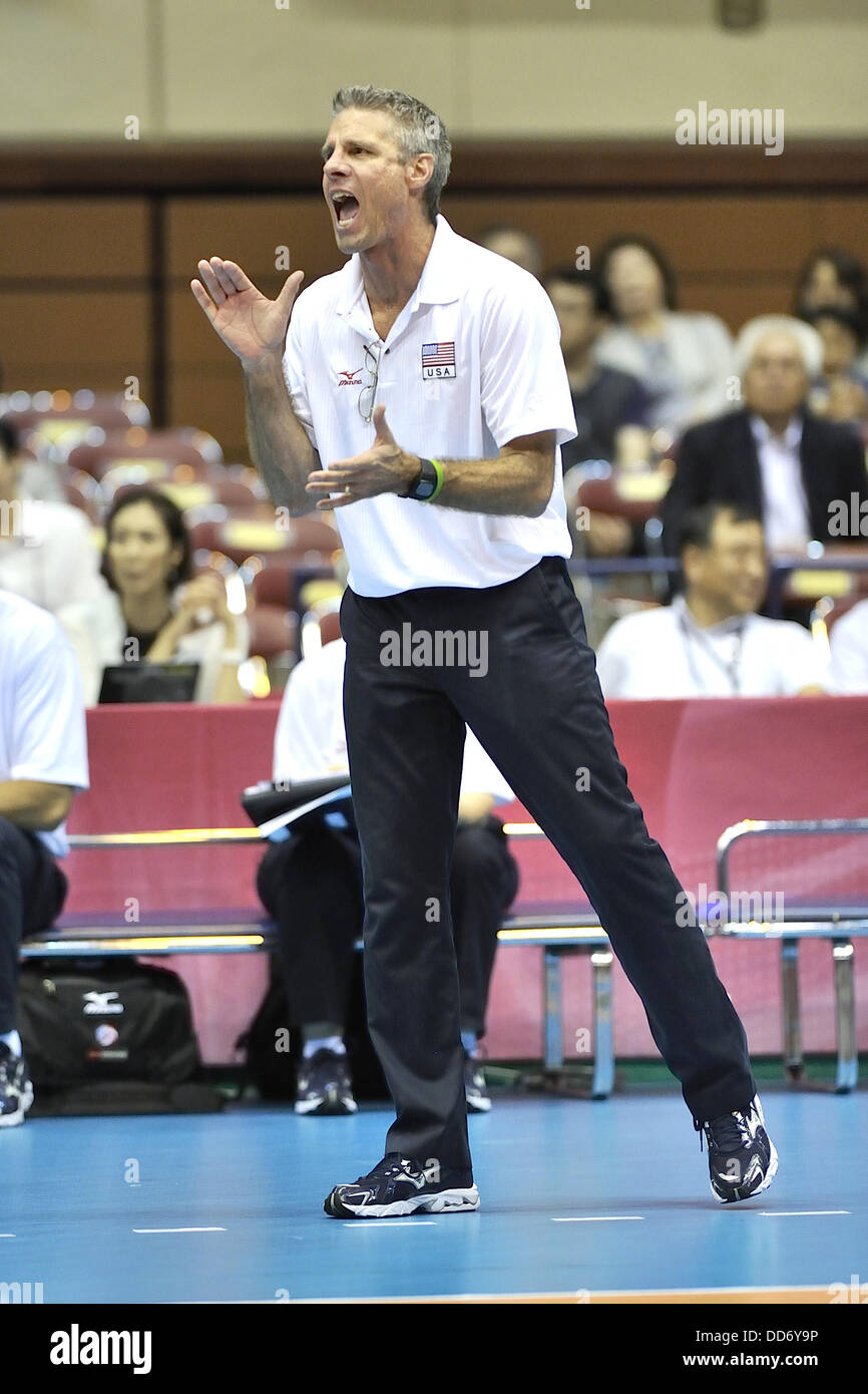 Karch Kiraly head coach (USA), AUGUST 16, 2013 - Volleyball : 2013 FIVB ...