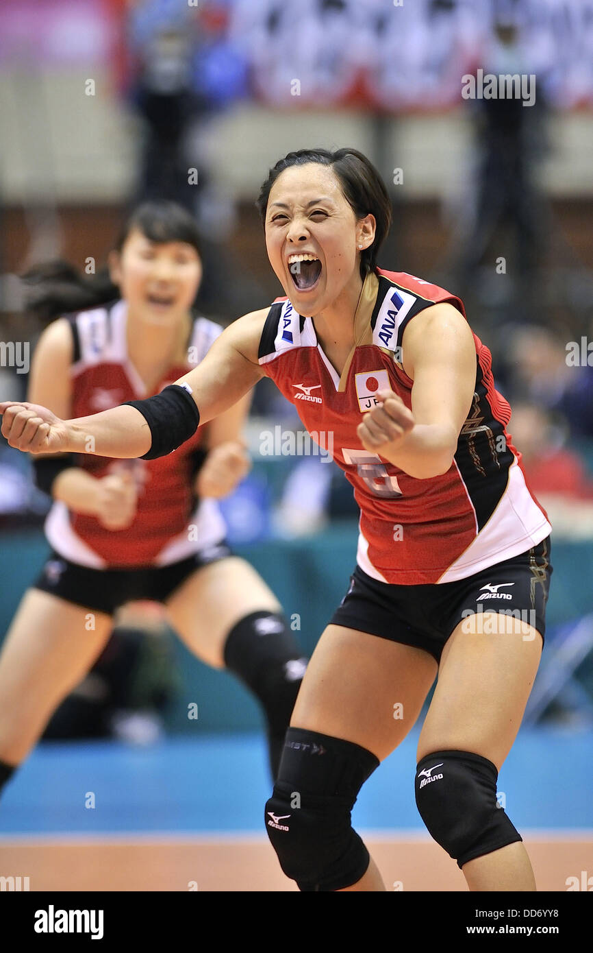 Naoko Hashimoto Jpn August 16 2013 Volleyball 2013 Fivb World