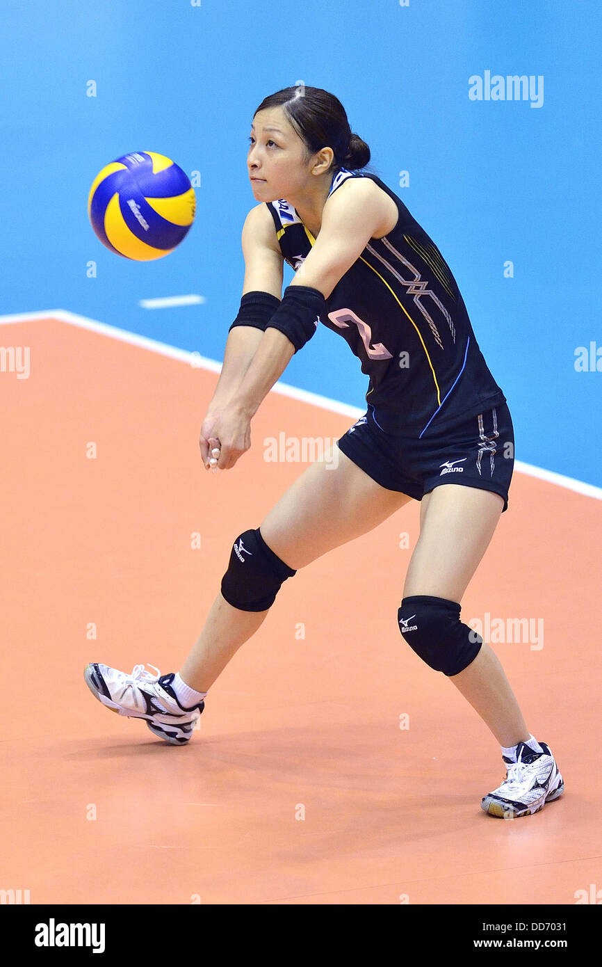 Arisa Sato (JPN), AUGUST 18, 2013 - Volleyball : 2013 FIVB World Grand ...