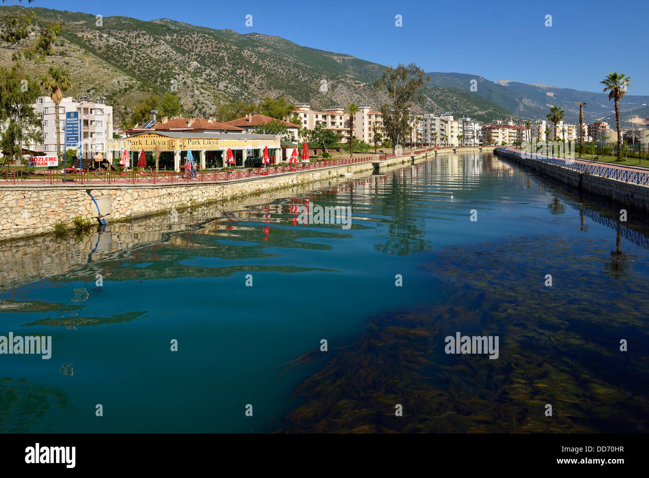 View of basgoz river at finike hi-res stock photography and images - Alamy
