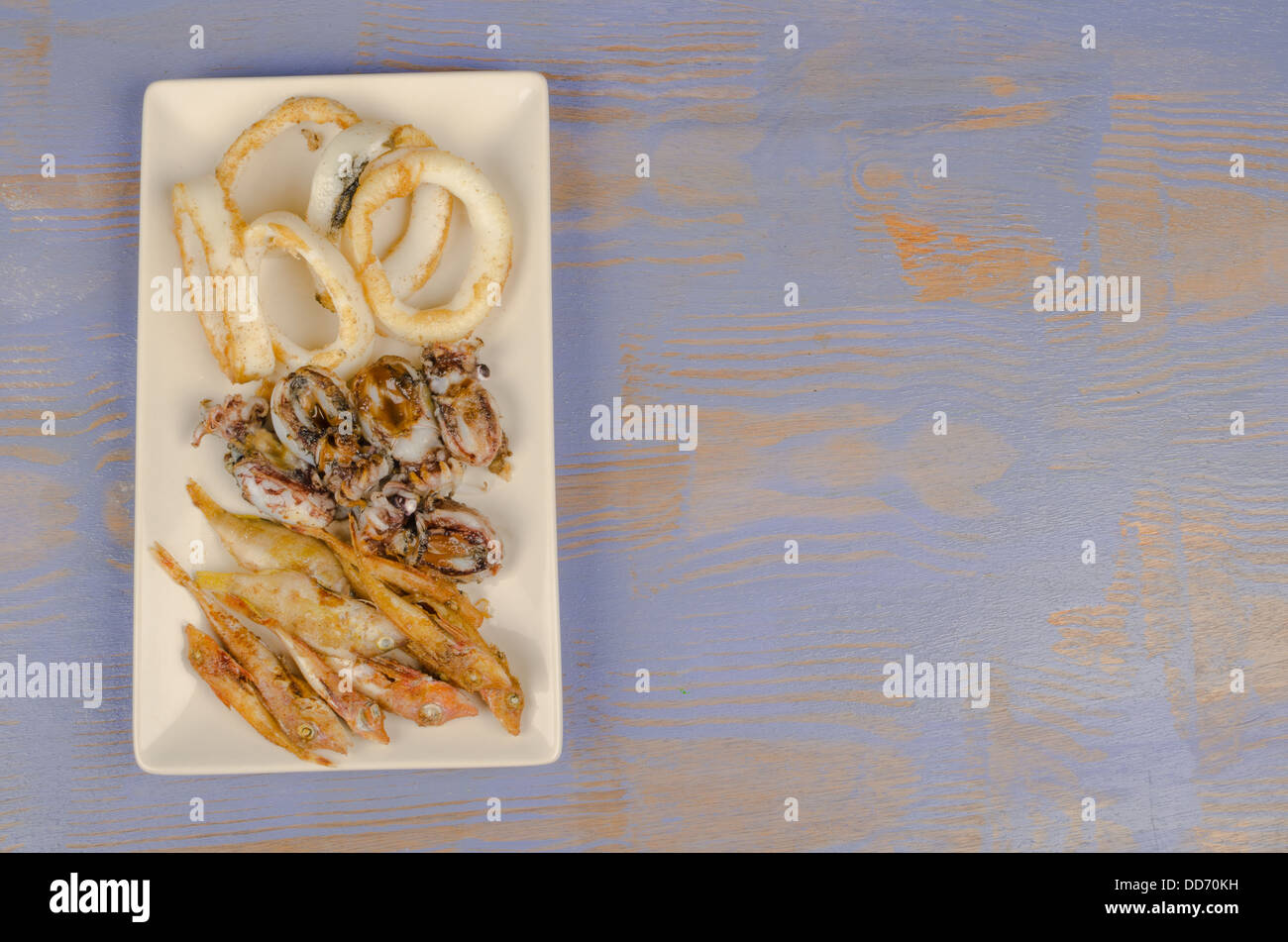 Fried fish tapa, a traditional Andalusian appetizer Stock Photo - Alamy