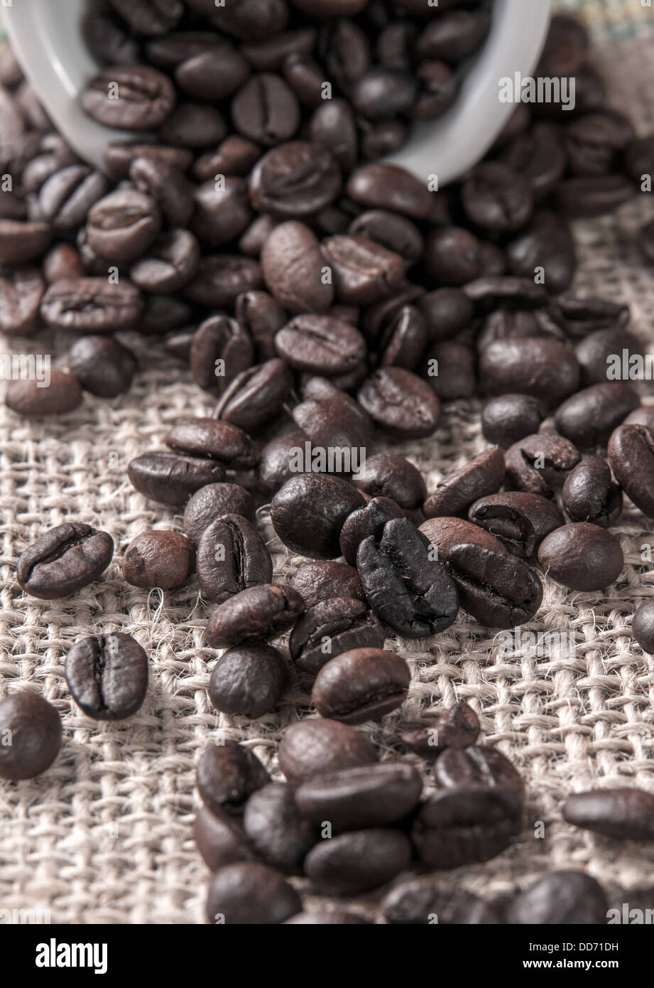 Cup coffee sack full hi-res stock photography and images - Alamy