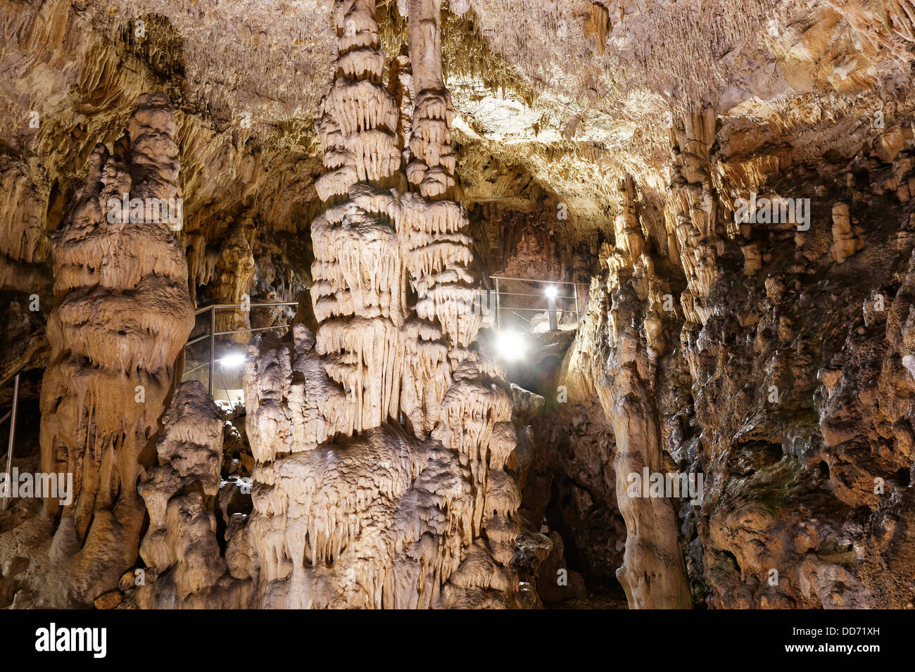 Croatia, Island of Krk, Dobrinj, View of Biserujka cave Stock Photo - Alamy