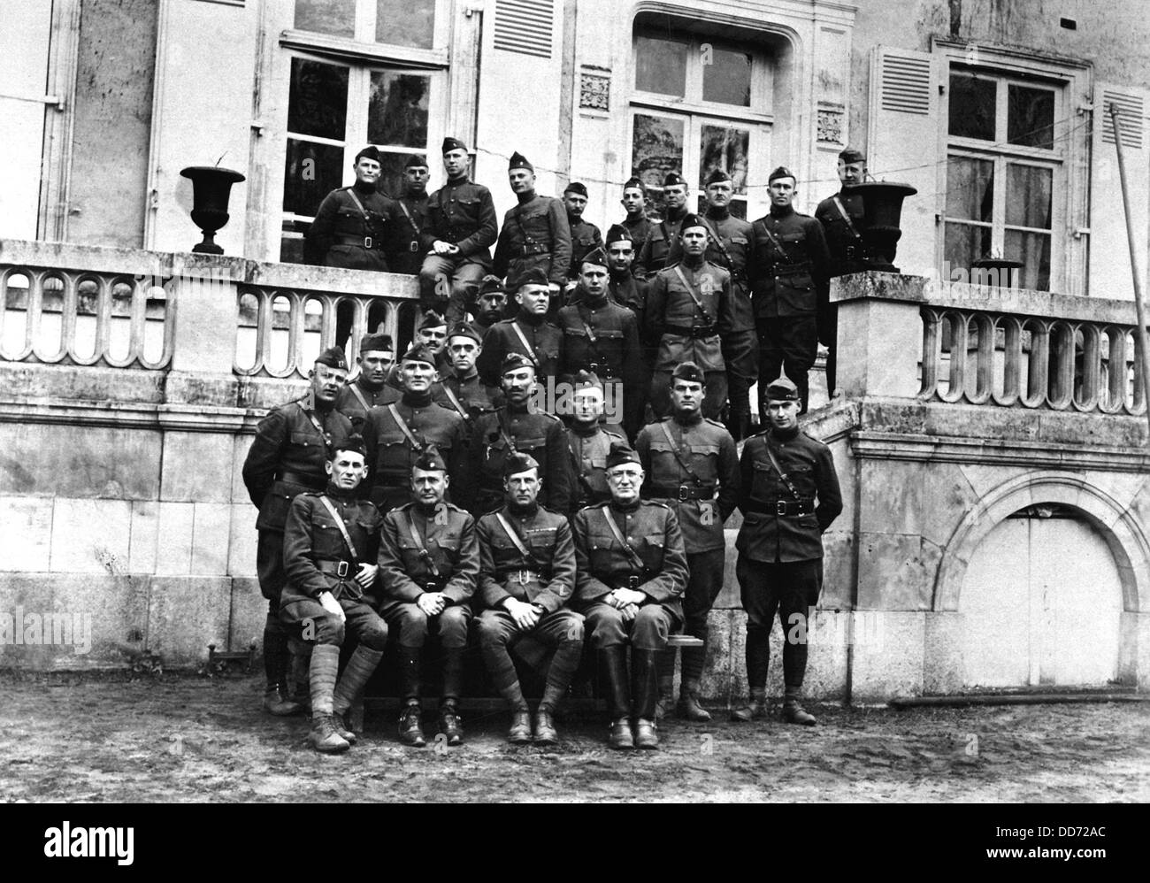 Military officers during ww1 Black and White Stock Photos & Images - Alamy