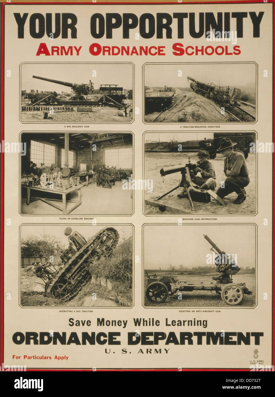 World War 1. American recruiting poster issued in 1919 after World War ...