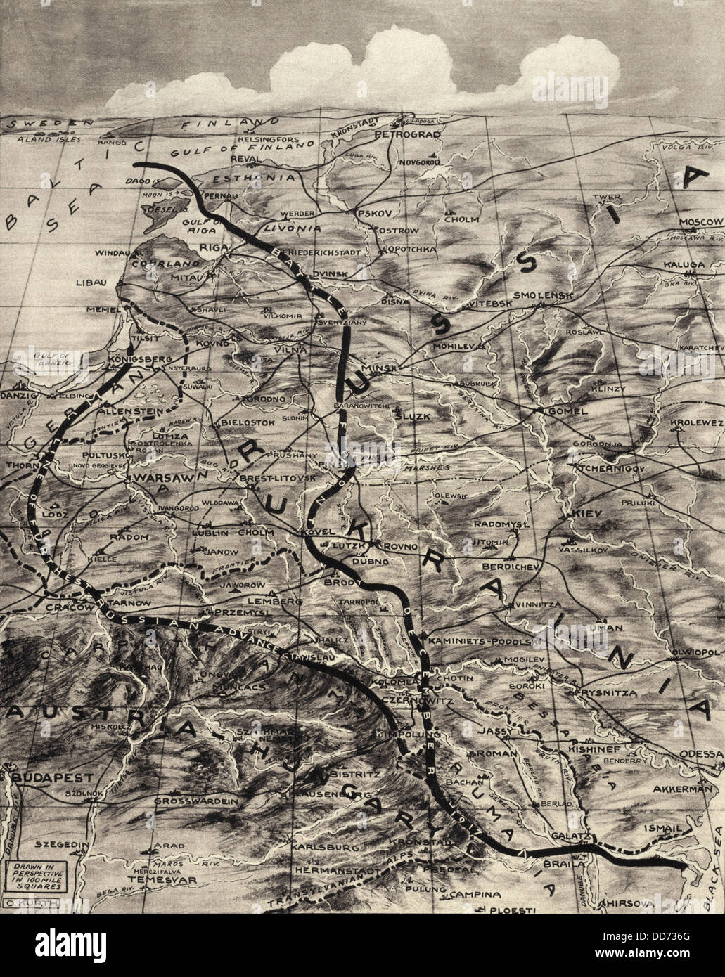 Map of germany 1914 High Resolution Stock Photography and Images - Alamy