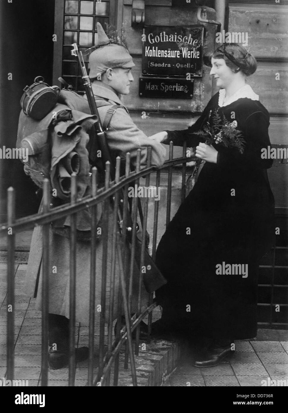 Young German Couple Telegraph