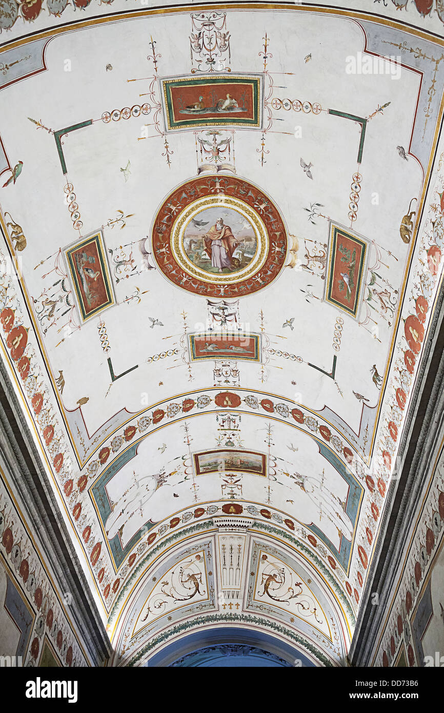 Italy, Rome, Painted ceiling of Vatican museum Stock Photo - Alamy