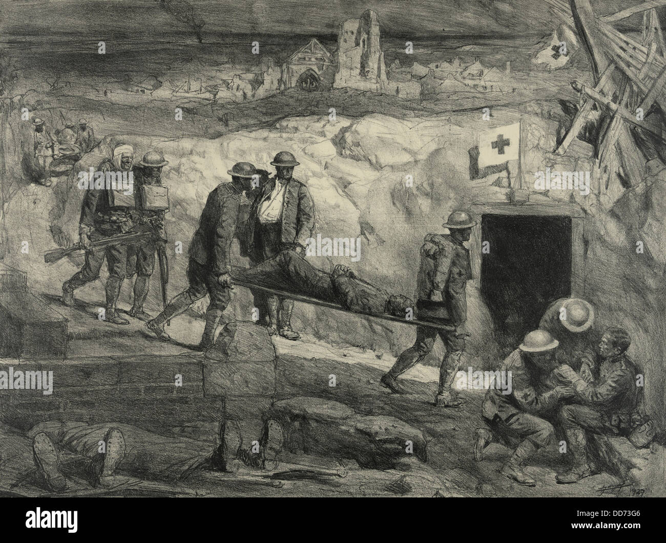 American aid during ww1 hi-res stock photography and images - Alamy