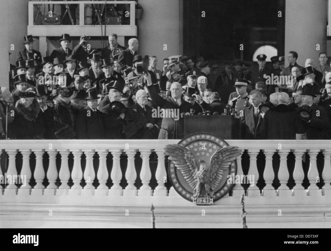 Franklin roosevelt inauguration hi-res stock photography and images - Alamy