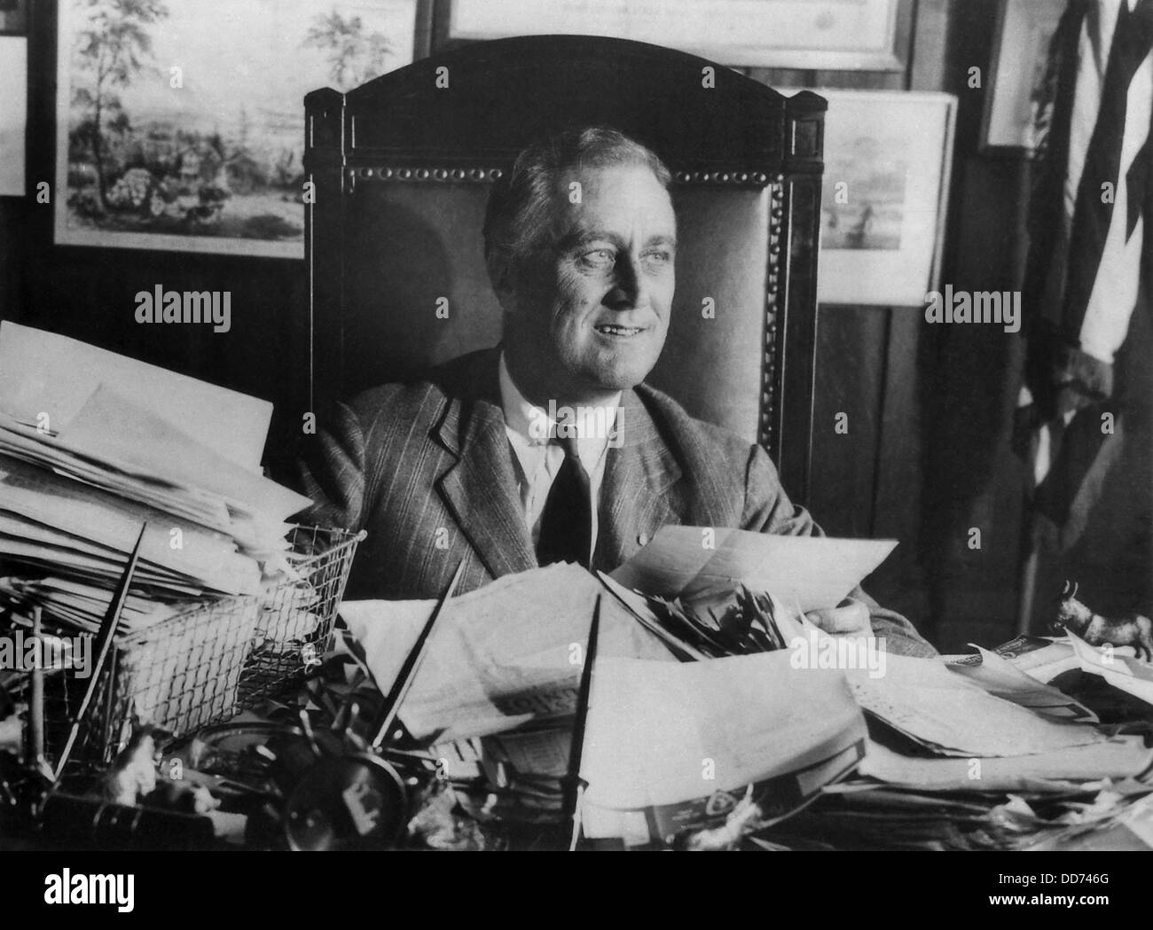 Governor franklin roosevelt desk in hi-res stock photography and images ...