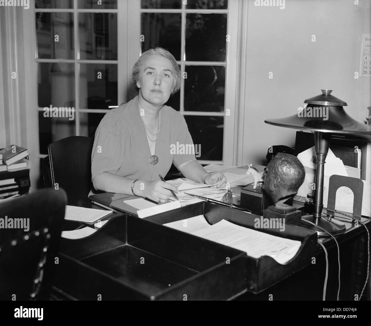 Marguerite 'Missy' Lehand, Pres. Roosevelt's private secretary. Ca ...