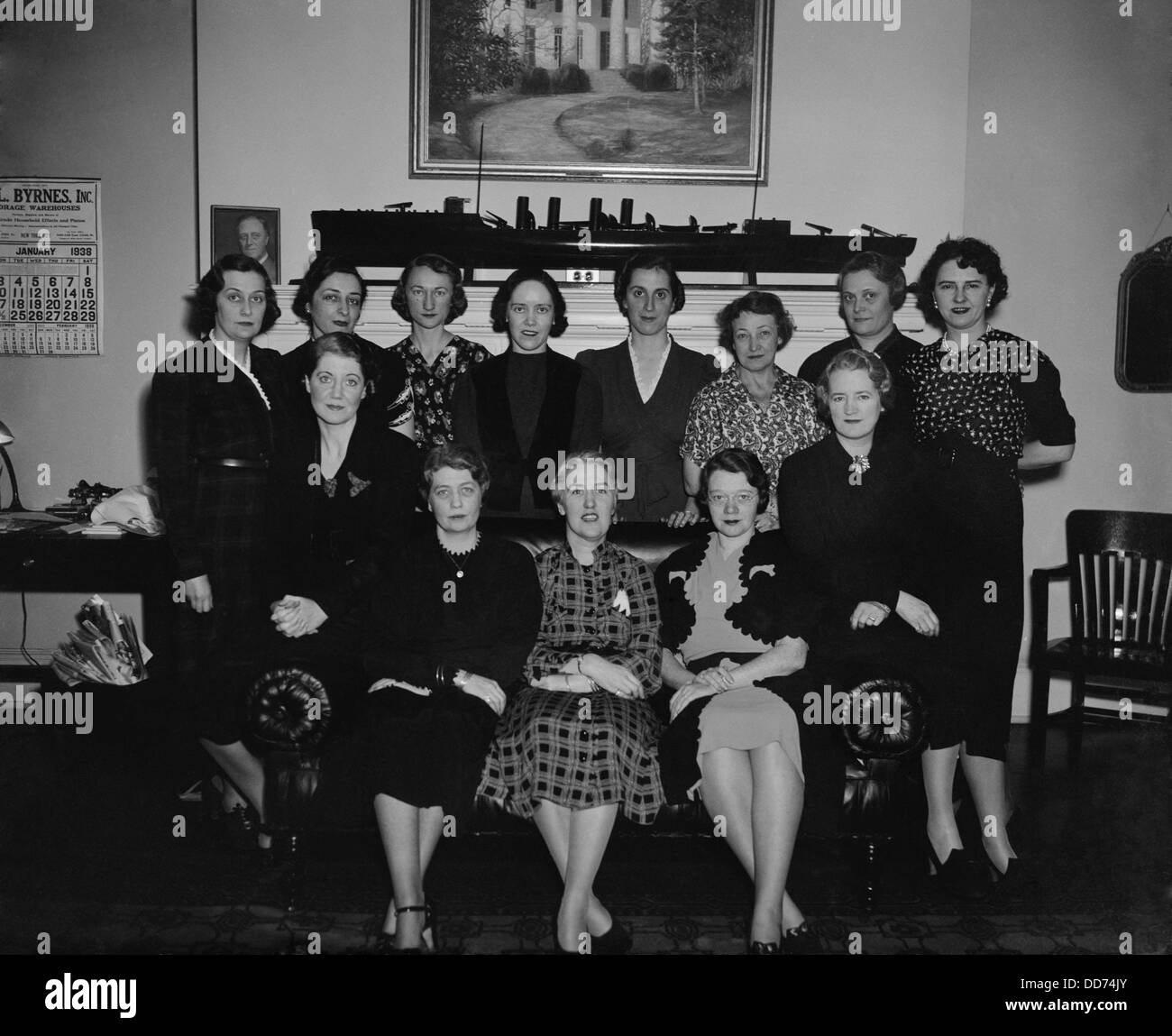 Grace tully fdr hi-res stock photography and images - Alamy