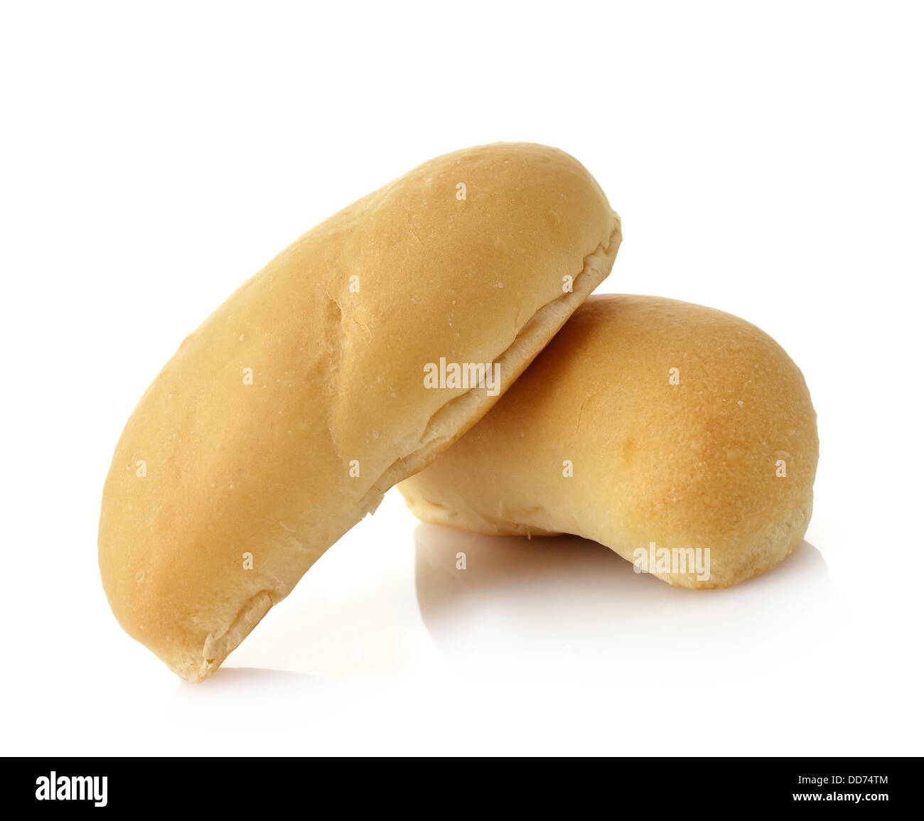 Bun white bread Cut Out Stock Images & Pictures - Alamy