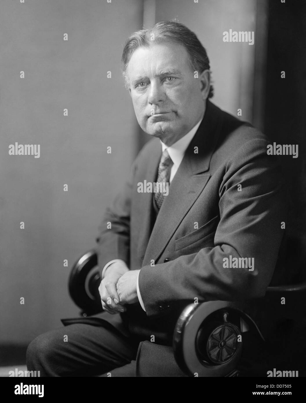 Senator William Borah. Ca. 1940. The Republican Senator from Idaho was ...