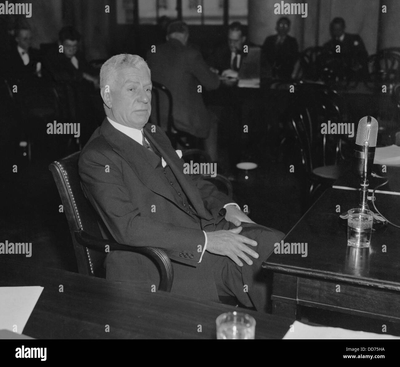 Charles E. Mitchell, before the Monopoly Committee, Dec. 14, 1939. Mitchell was President and ...
