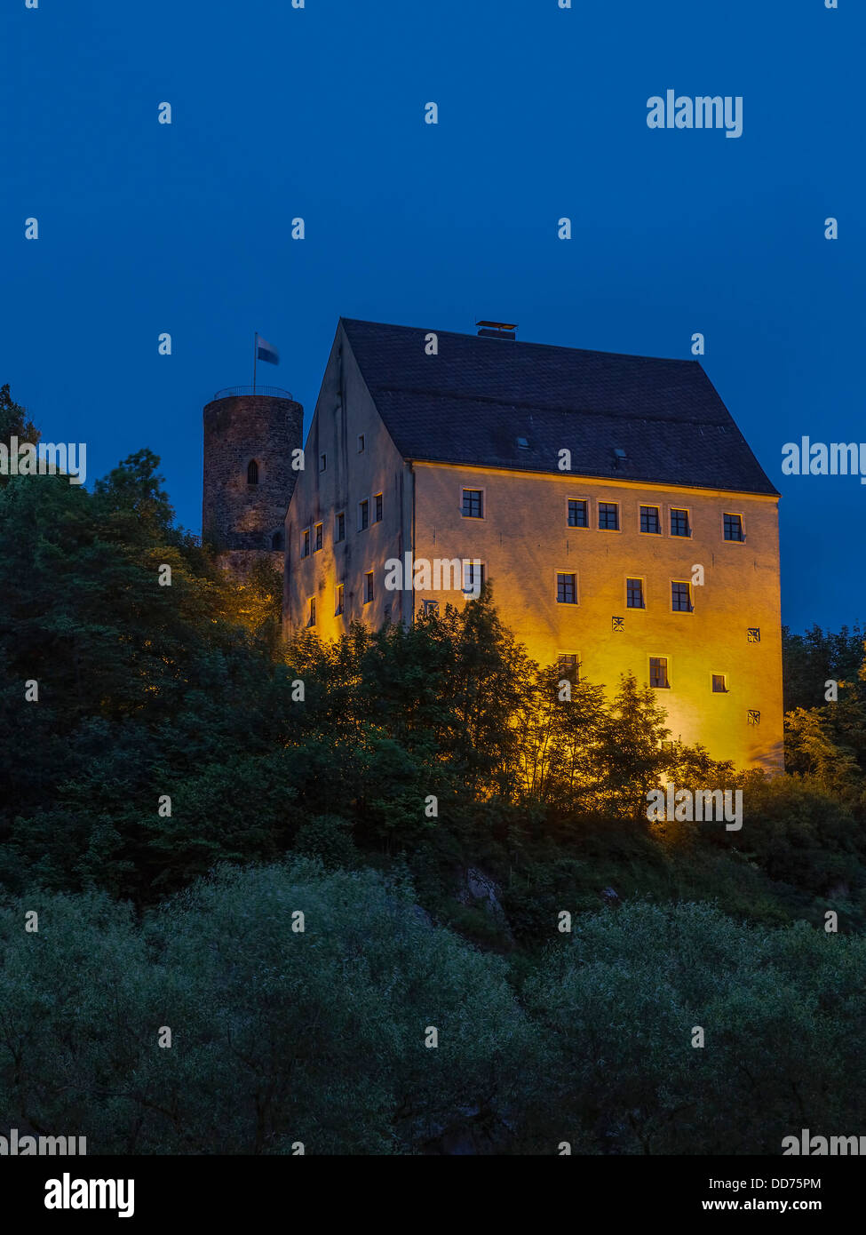 Germany, Bavaria, View of Neuhaus Castle Stock Photo - Alamy