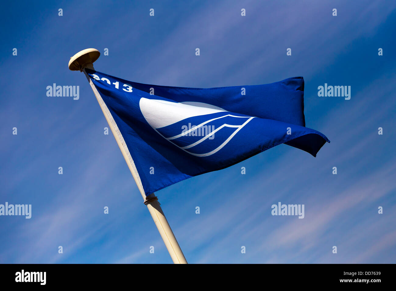 Clean beach flag hi-res stock photography and images - Alamy