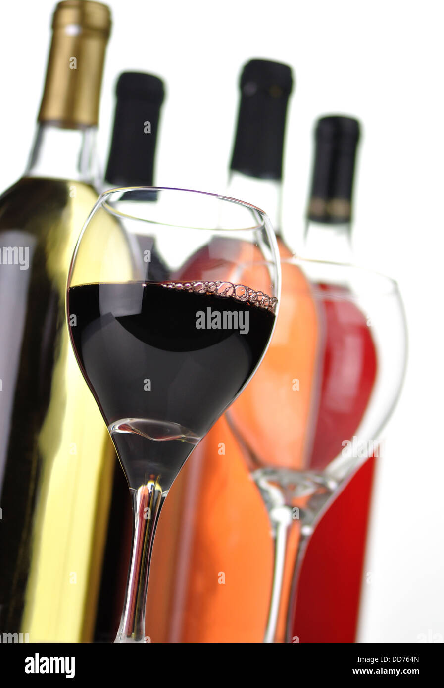 assortment of wine Stock Photo - Alamy