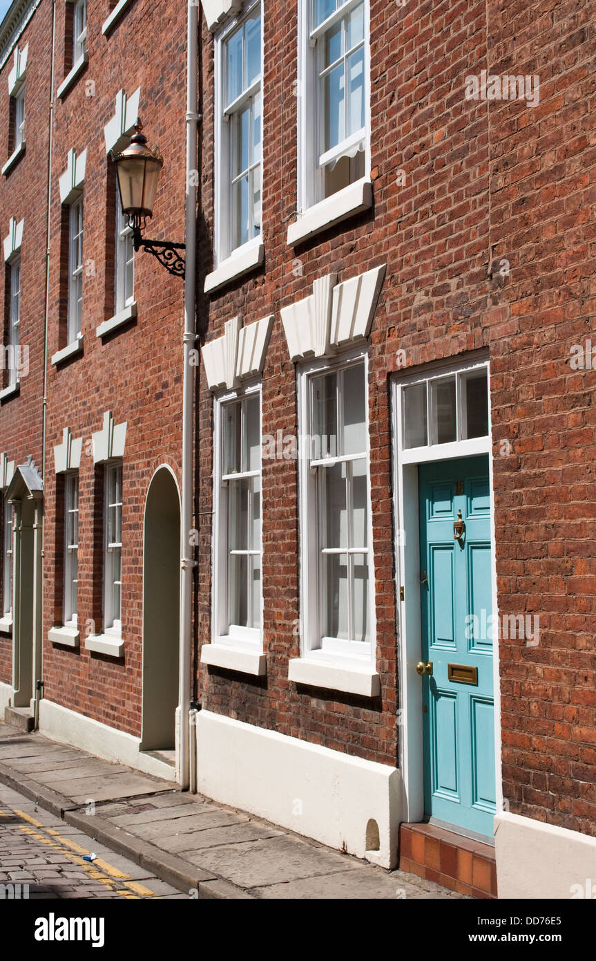 Posh houses street row lane chester hi-res stock photography and images ...