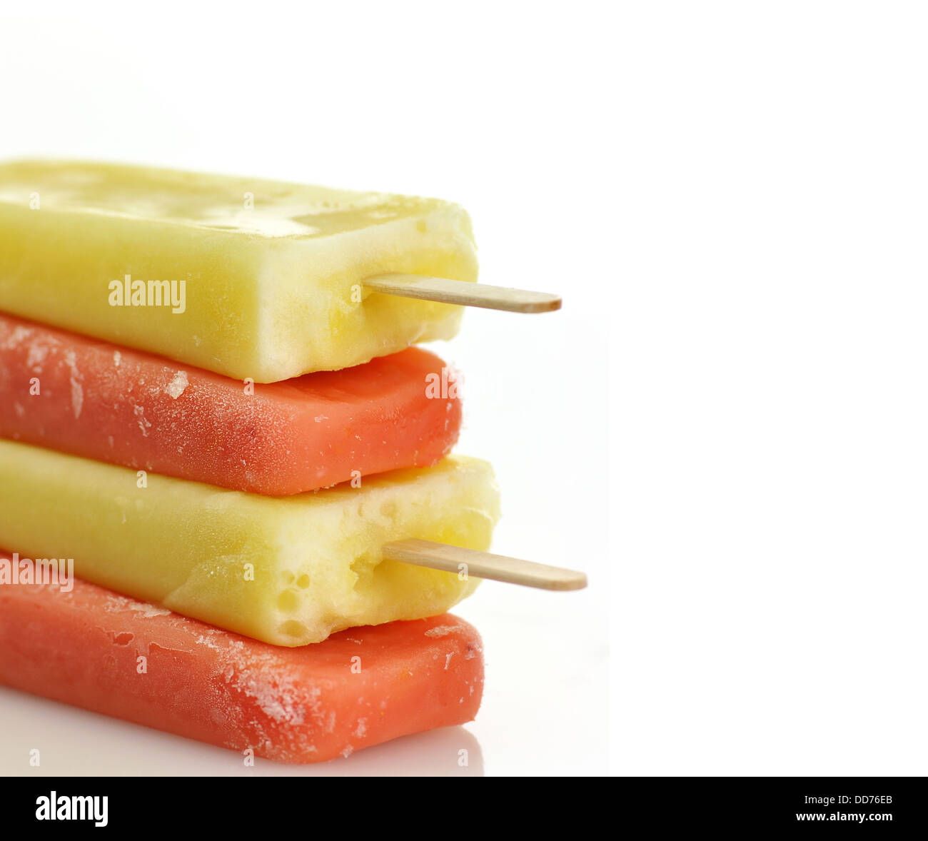 ice cream pops Stock Photo - Alamy