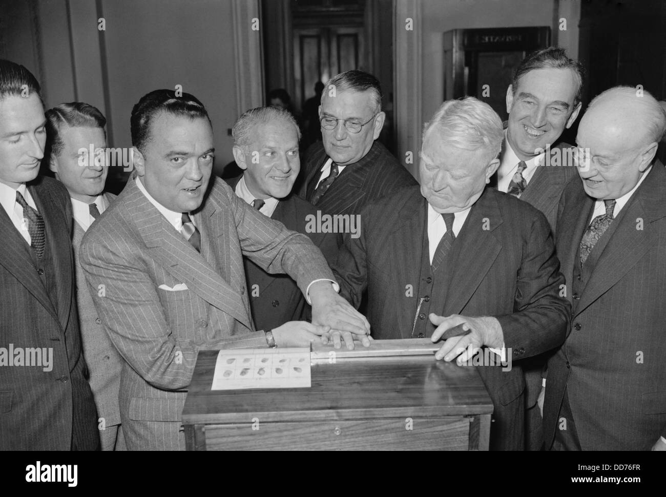 Fingerprint history Black and White Stock Photos & Images - Alamy