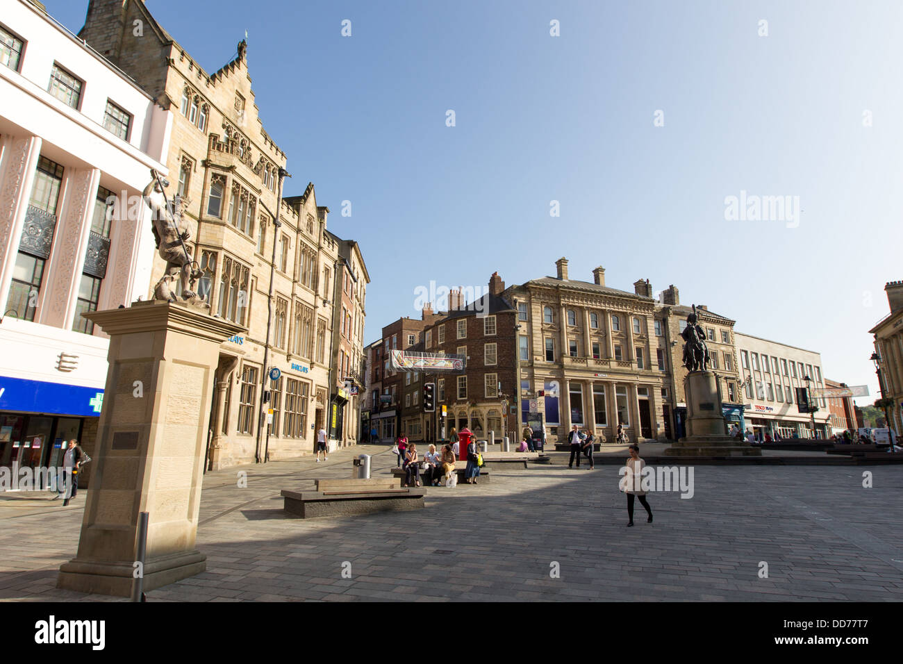 Durham city centre hi-res stock photography and images - Alamy