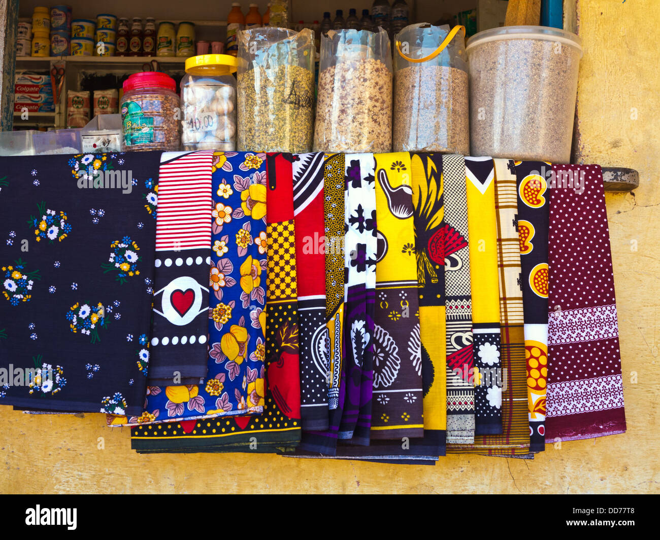 Mozambique, Nampula Province, Angoche, local shop Stock Photo - Alamy