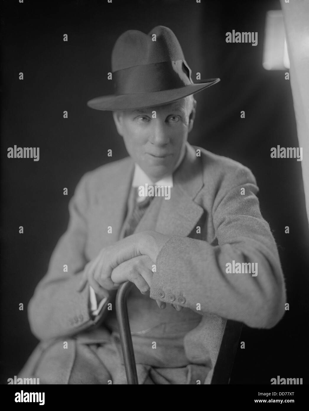 Sinclair Lewis, American Nobel Prize winning author. His novels ...