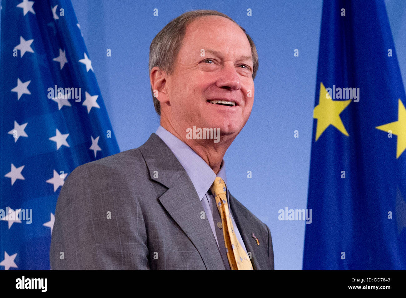 Berlin, Germany. 28th Aug, 2013. New US ambassador to Germany John B ...