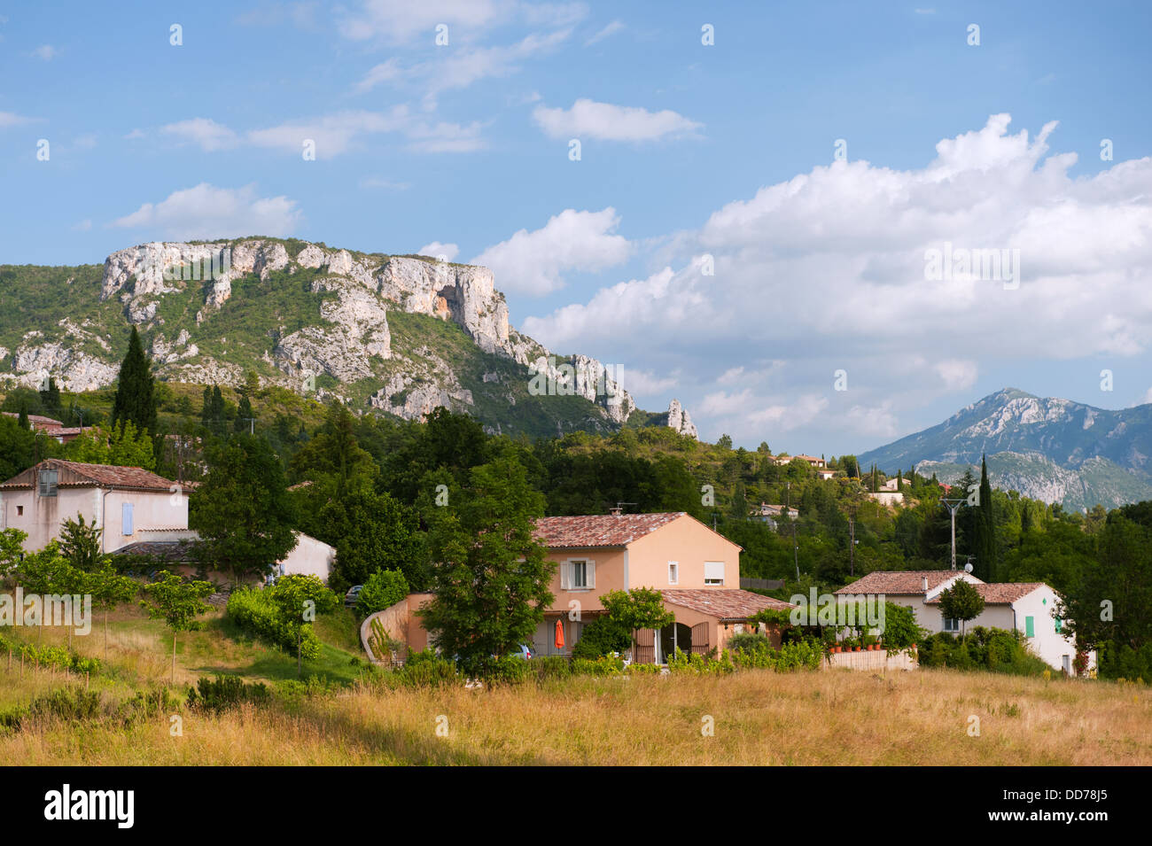 High rocks in the Haute Provence Stock Photo - Alamy