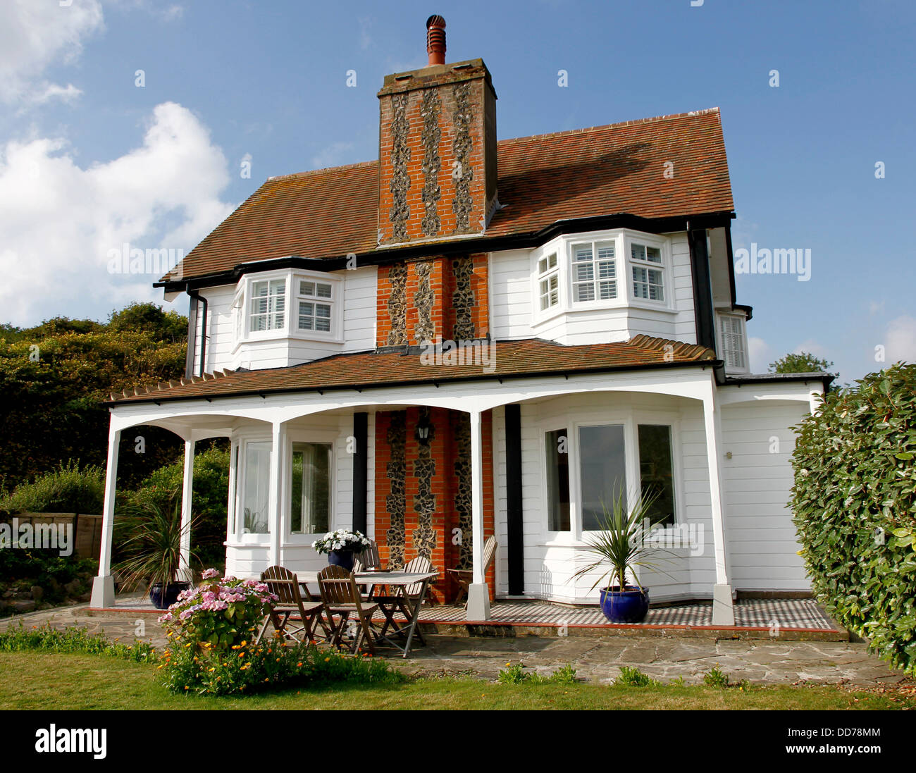 Shiplap weatherboarding hi-res stock photography and images - Alamy
