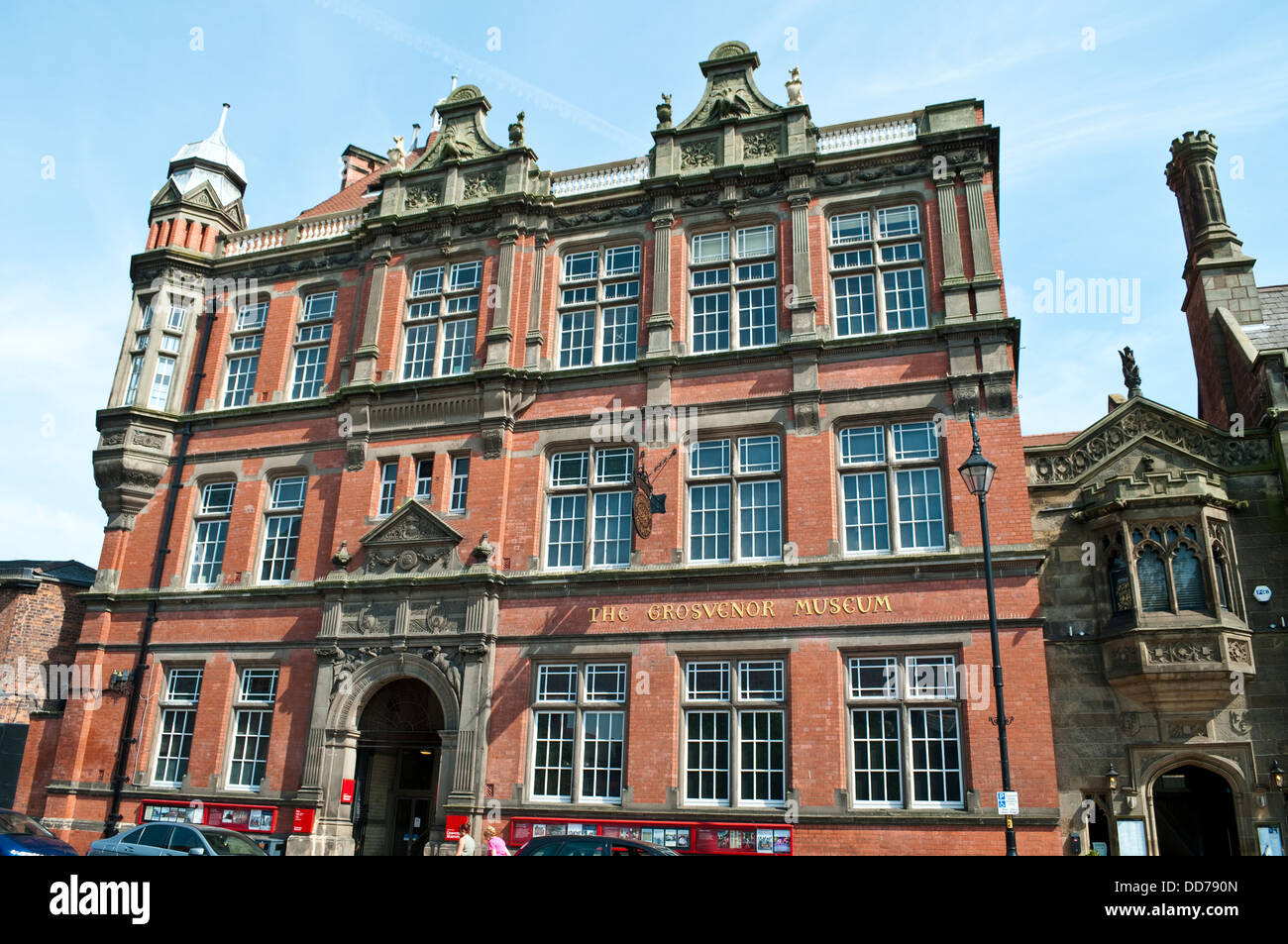 Grosvenor Museum, Chester, Cheshire, UK Stock Photo - Alamy