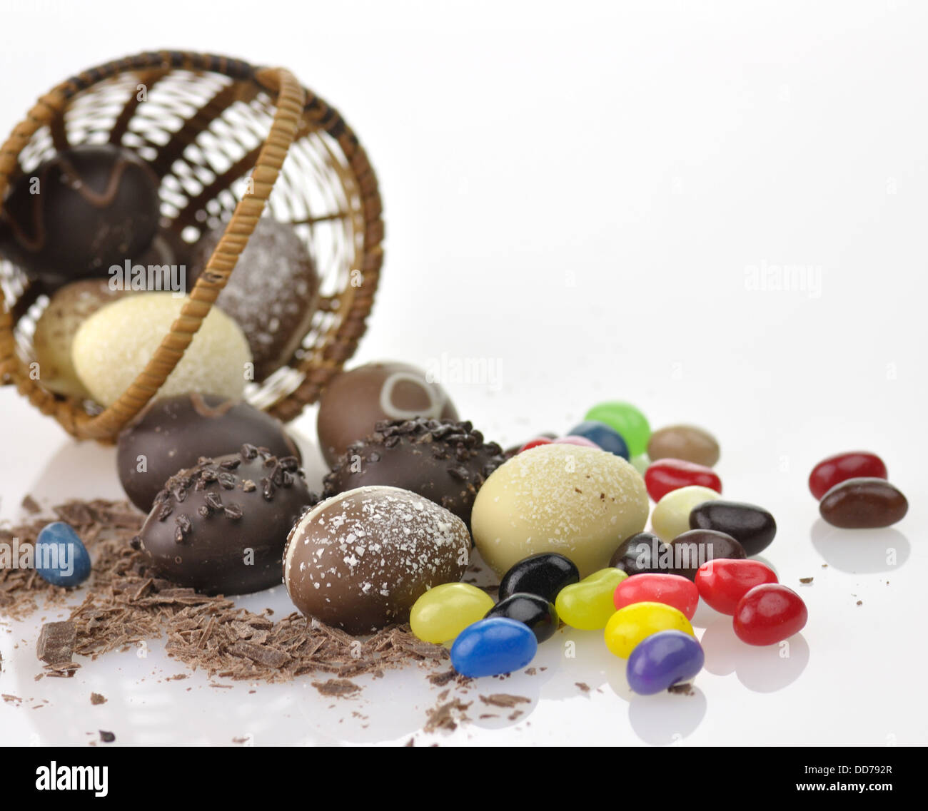 Set of chocolate eggs of milk hi-res stock photography and images - Alamy