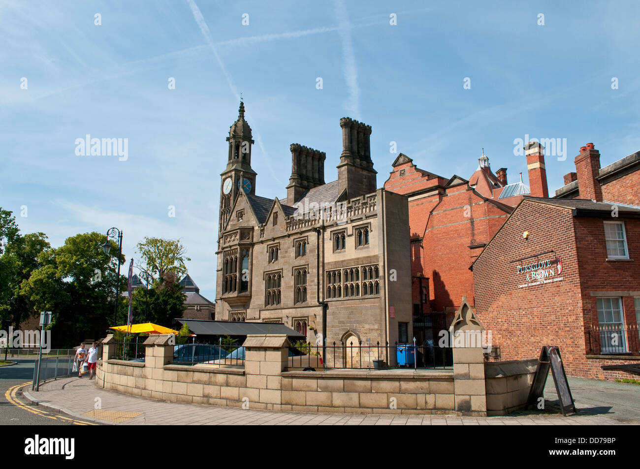 Convivio Bar & Restaurant, Chester, Cheshire, UK Stock Photo - Alamy