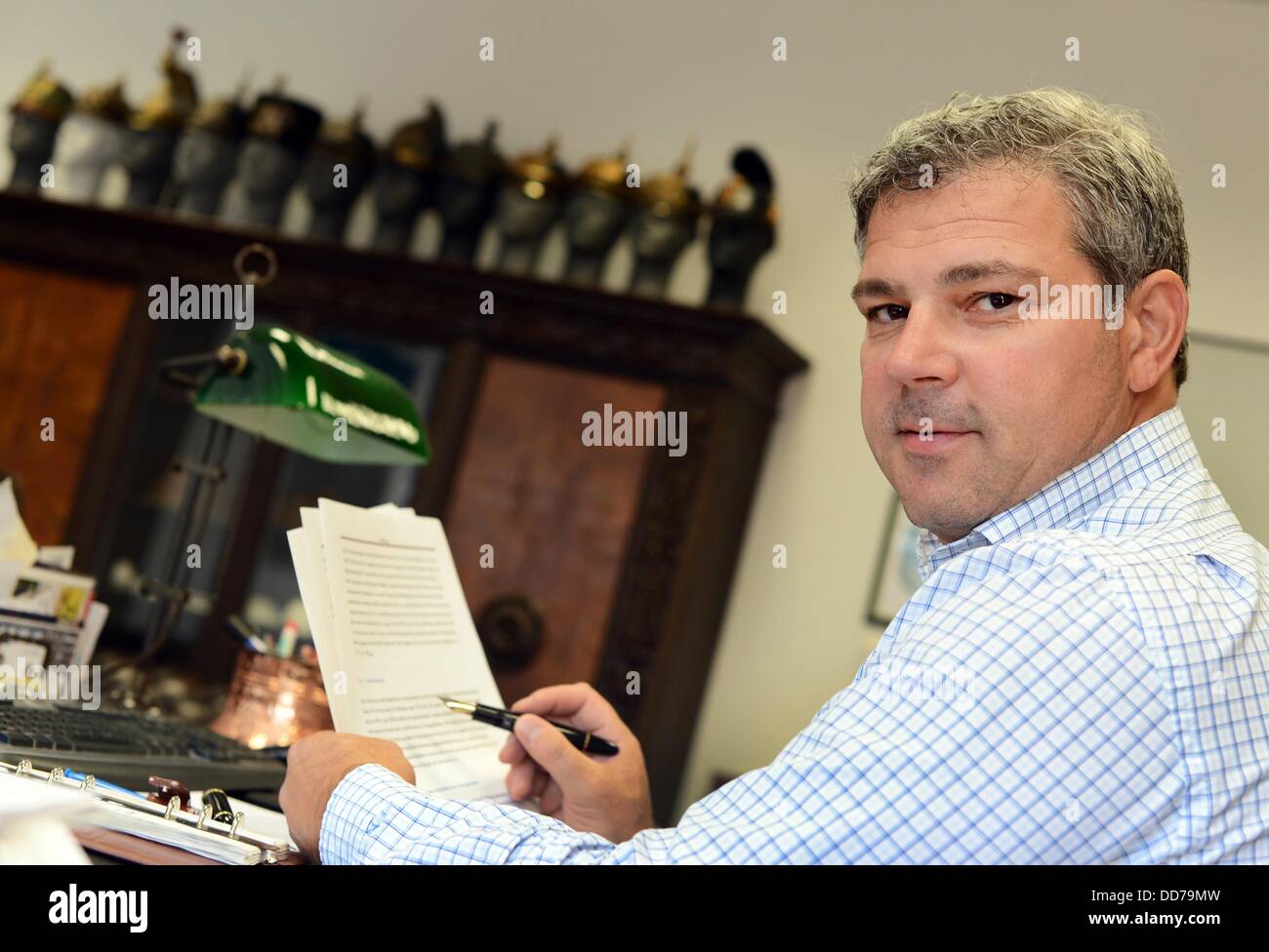 Berlin, Germany. 26th Aug, 2013. Exclusive - The forensic pathologist ...