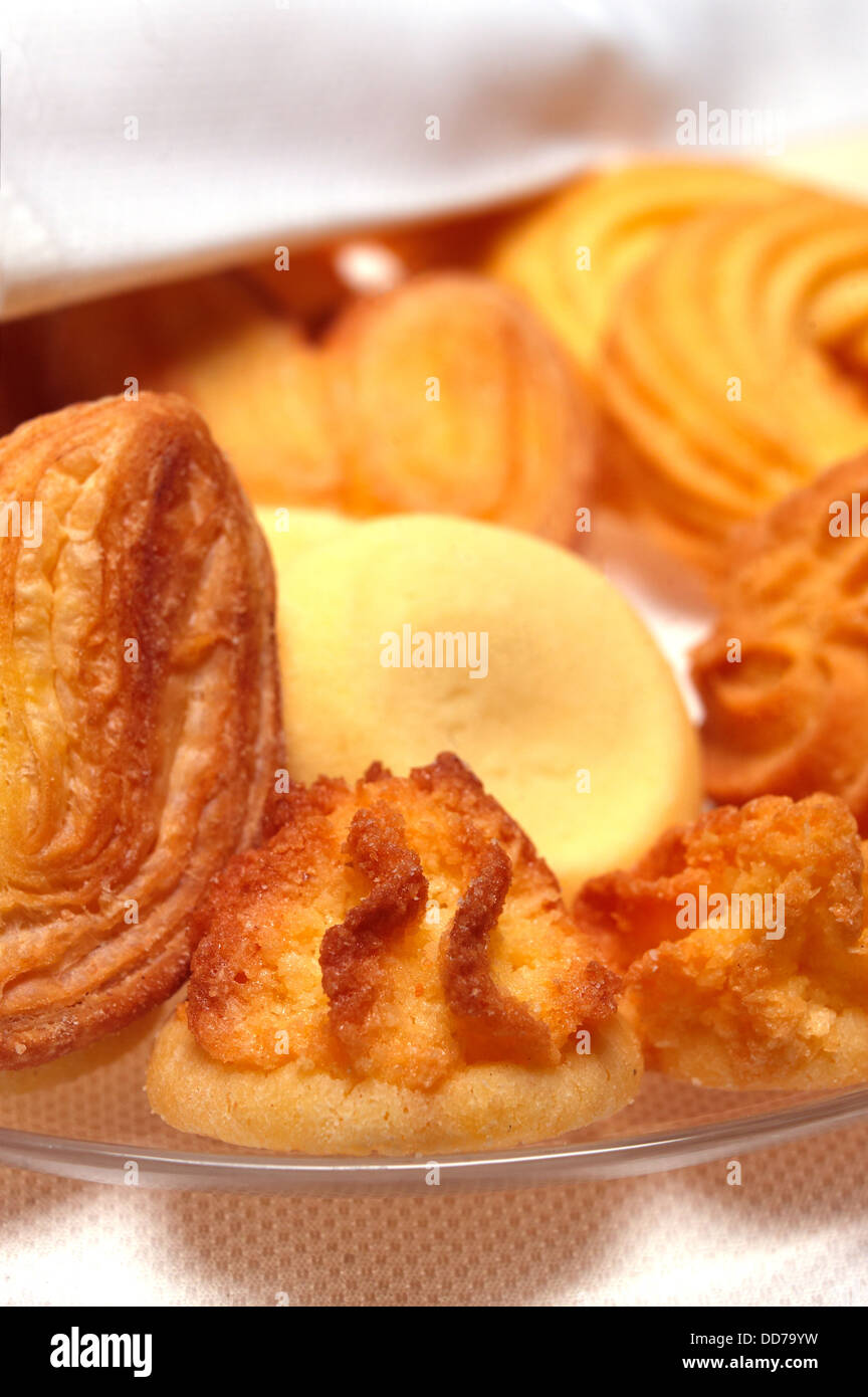 assortment of tea pastry Stock Photo - Alamy