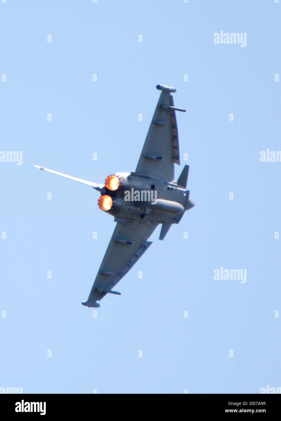 RAF Typhoon fighter jet at an air display Stock Photo - Alamy