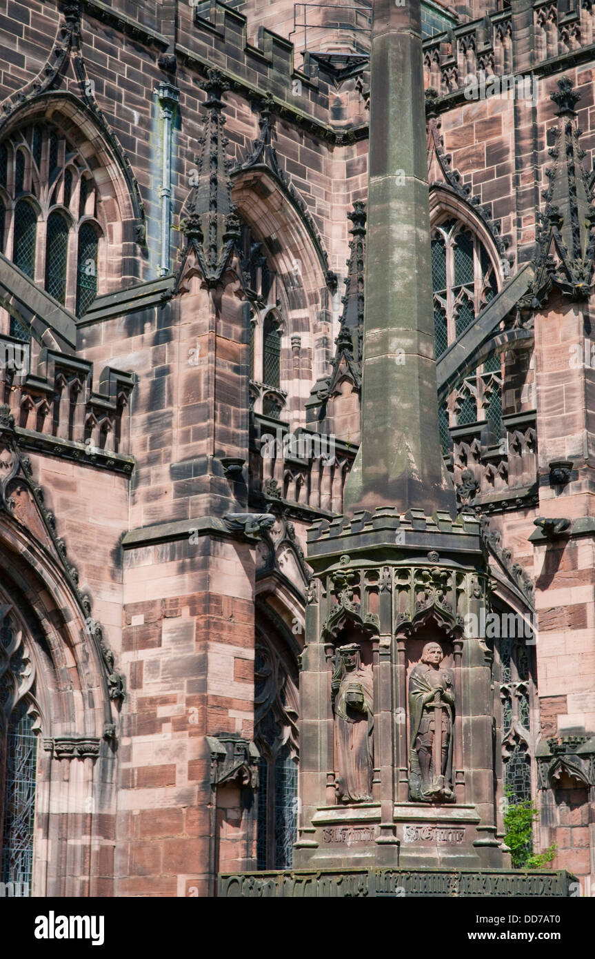 Chester cathedral exterior hi-res stock photography and images - Alamy
