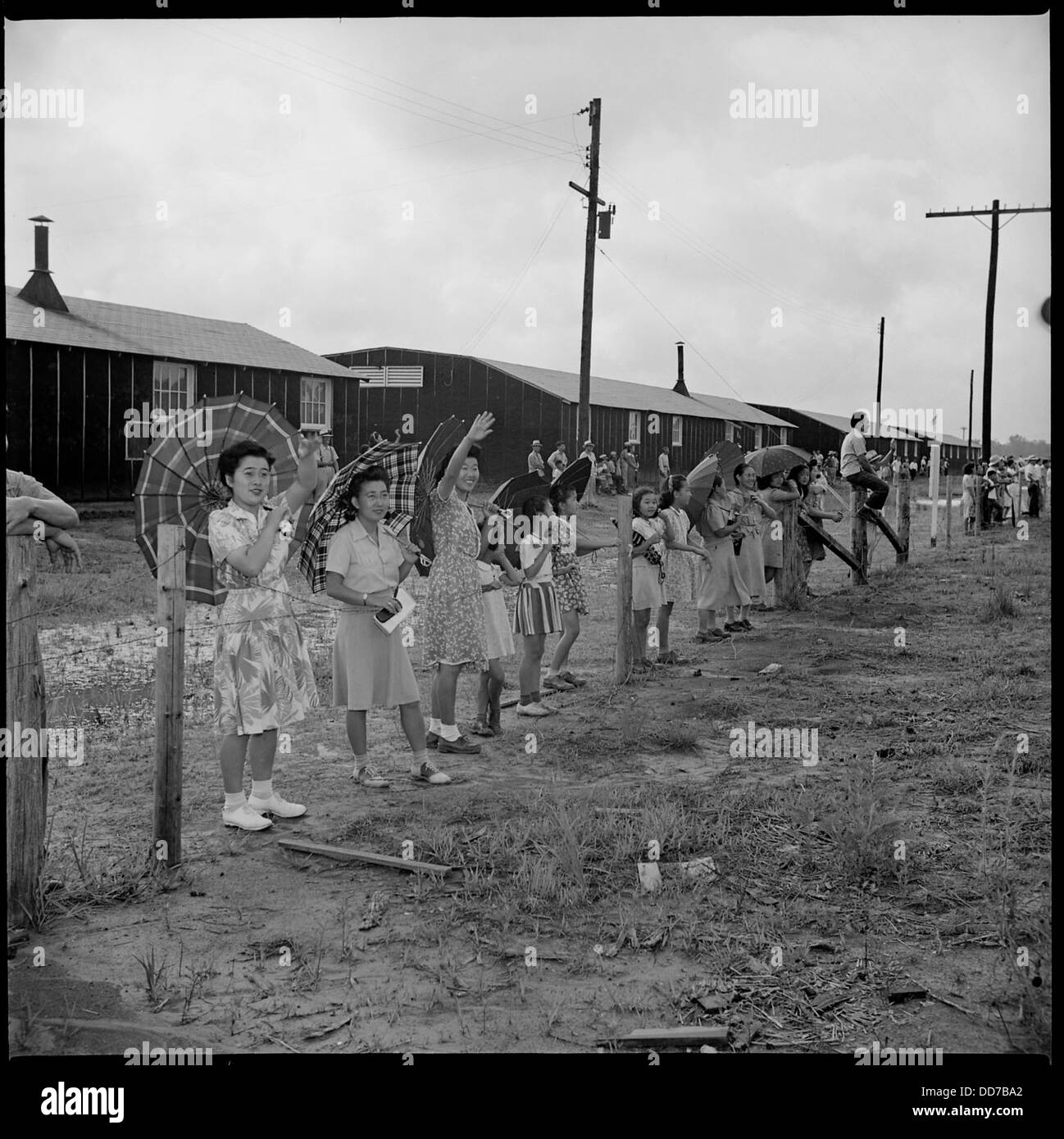 The Jerome Relocation Center in Denson, Arkansas, was one of the ...