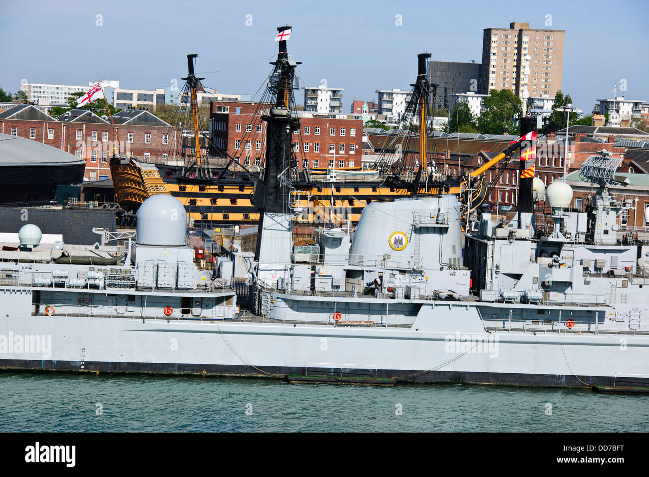 Home of the Royal Navy, HMNB Portsmouth,Frigates,Destroyers,Ships of ...