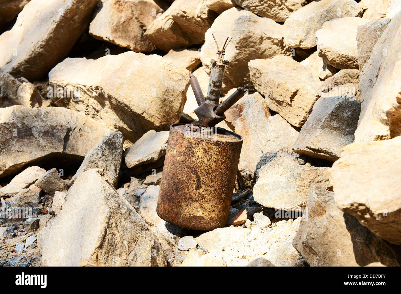 mine, SPRENGMINE 35 (S.MI. 35 Stock Photo - Alamy