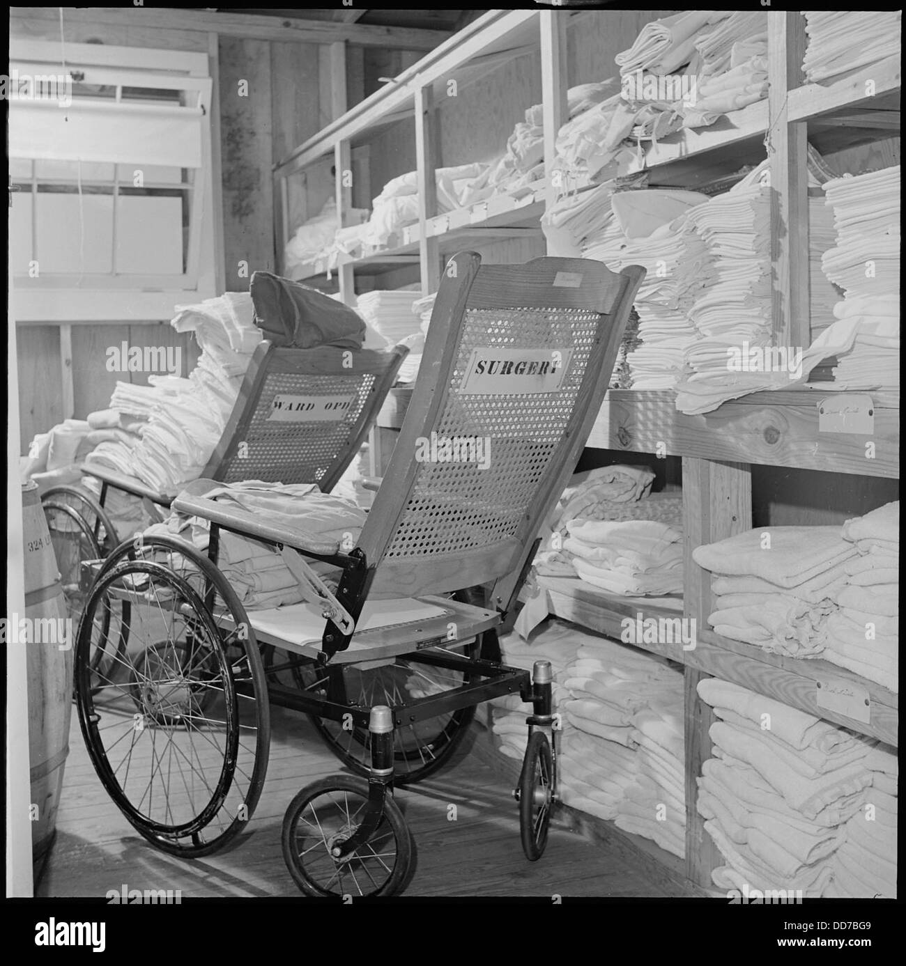 This photograph shows the closing of the Jerome Relocation Center in ...